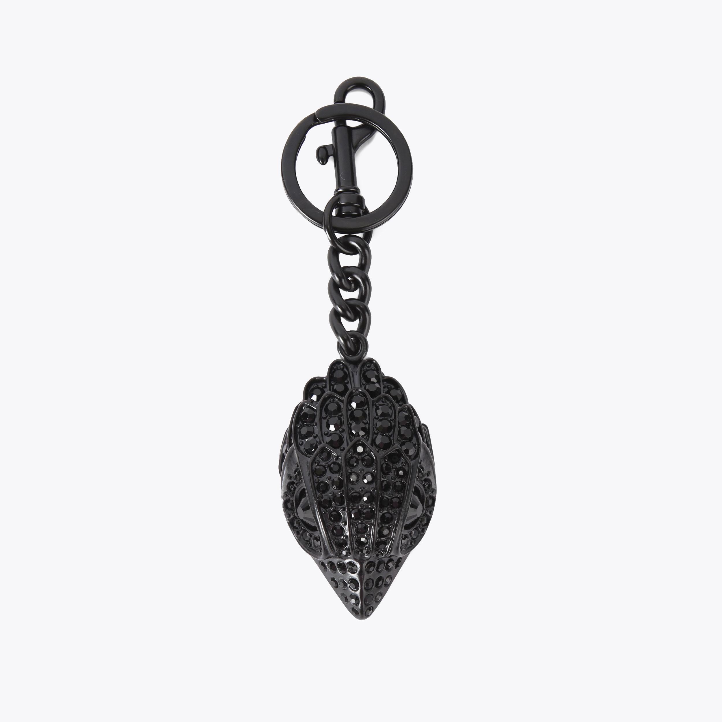 METAL EAGLE KEY RING Black Eagle Keyring by KURT GEIGER LONDON
