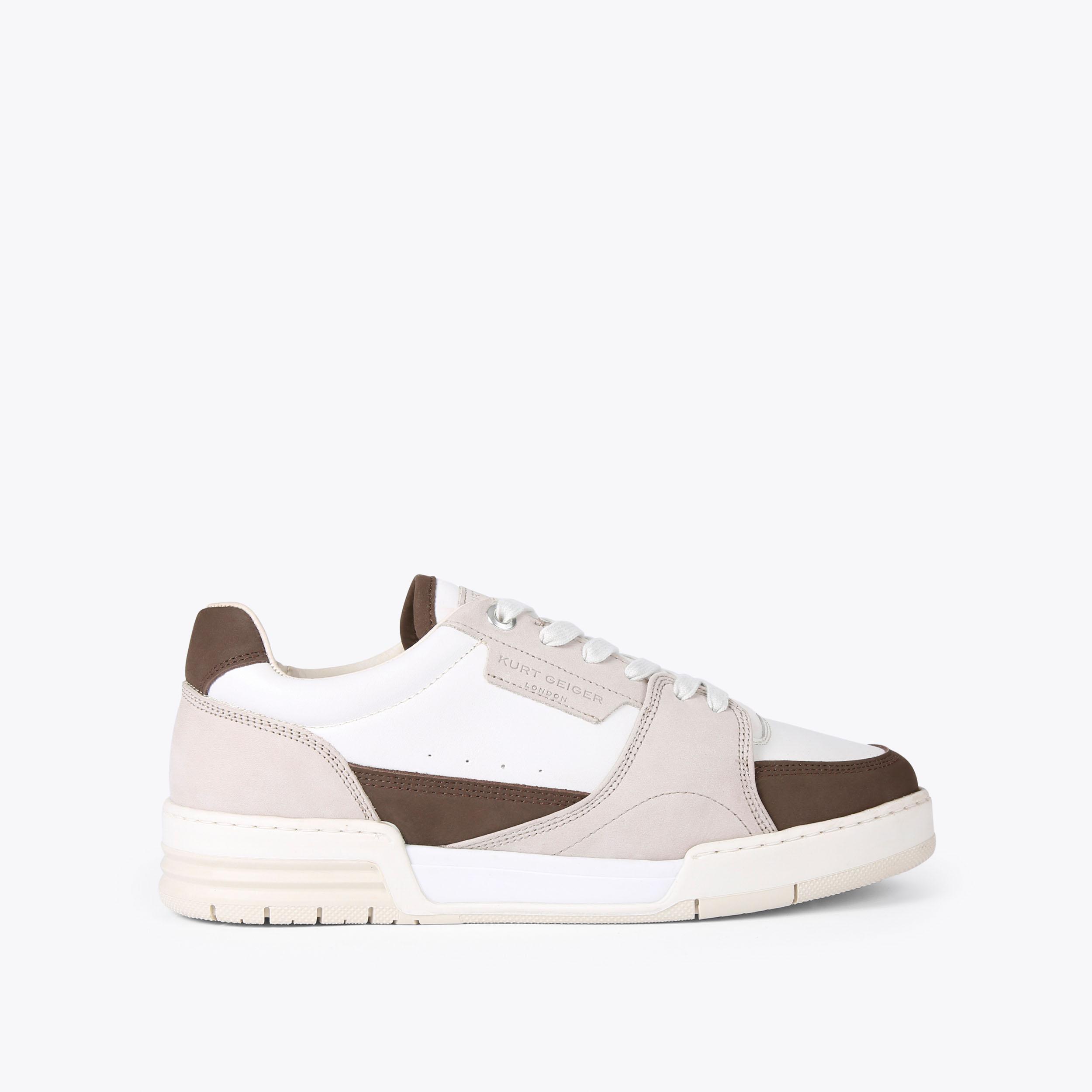 SONIC brown beige sneakers by KURT GEIGER LONDON