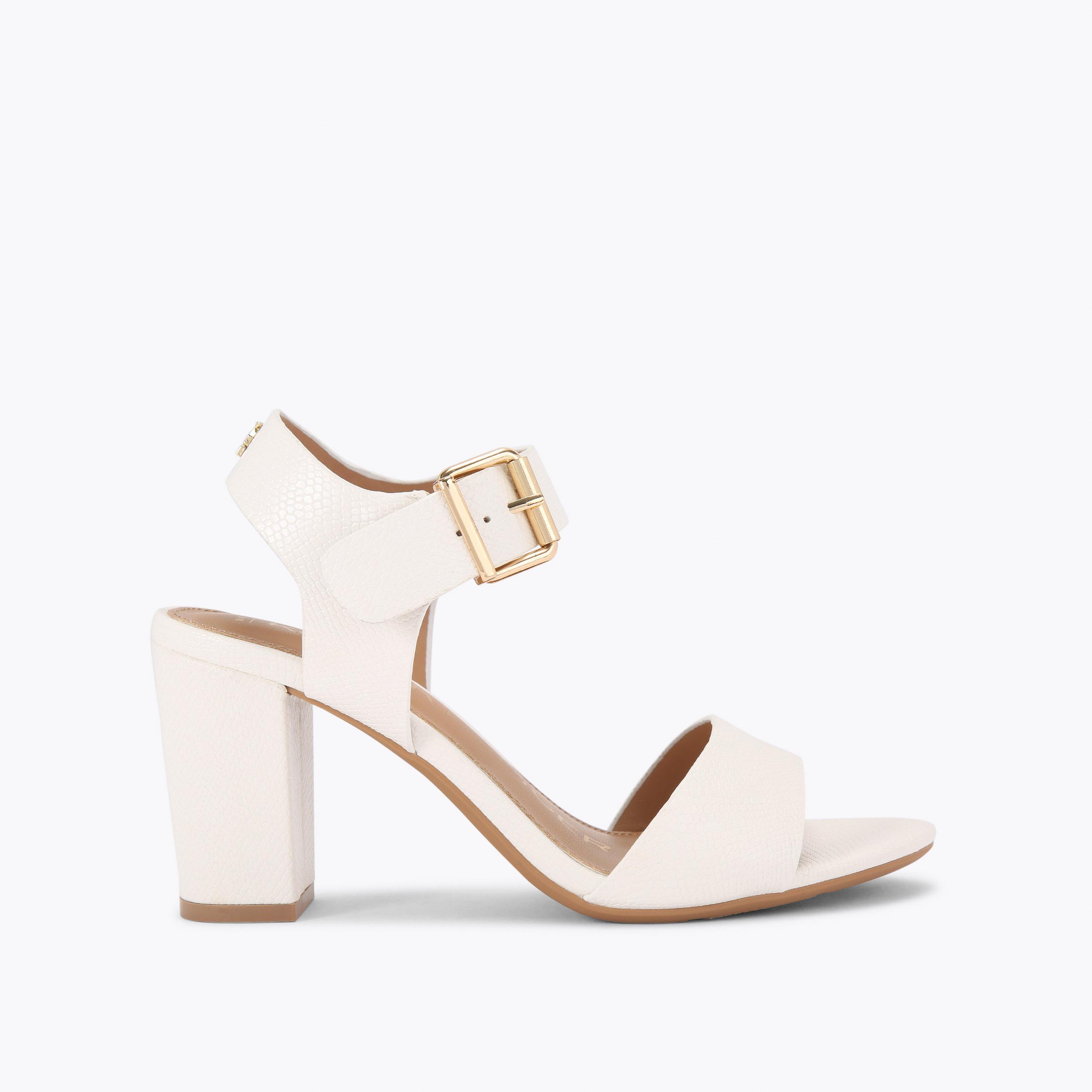 SUTTON Bone Block Heels by KG KURT GEIGER