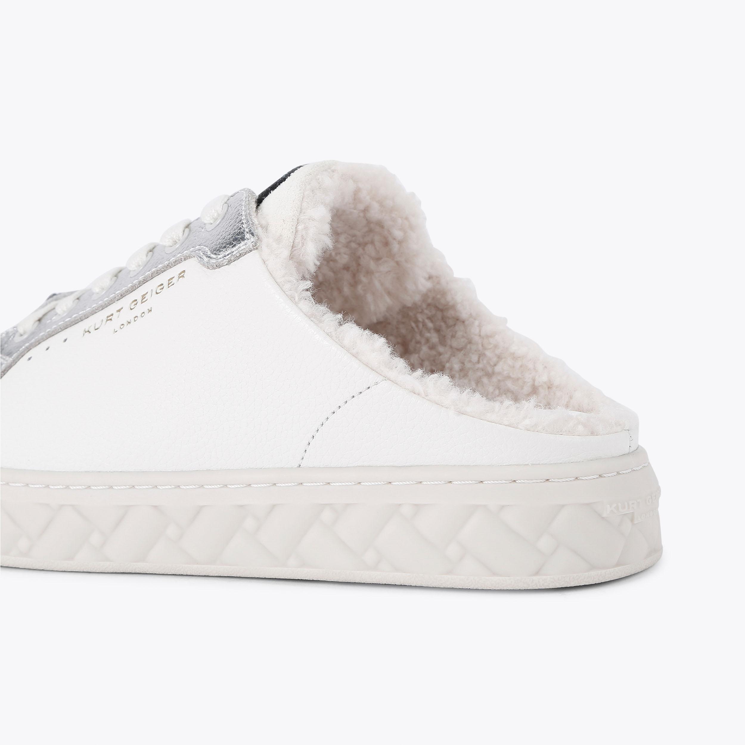 KENSINGTON CUPSOLE MULE Bone Leather Suede Slip On Sneaker by KURT ...