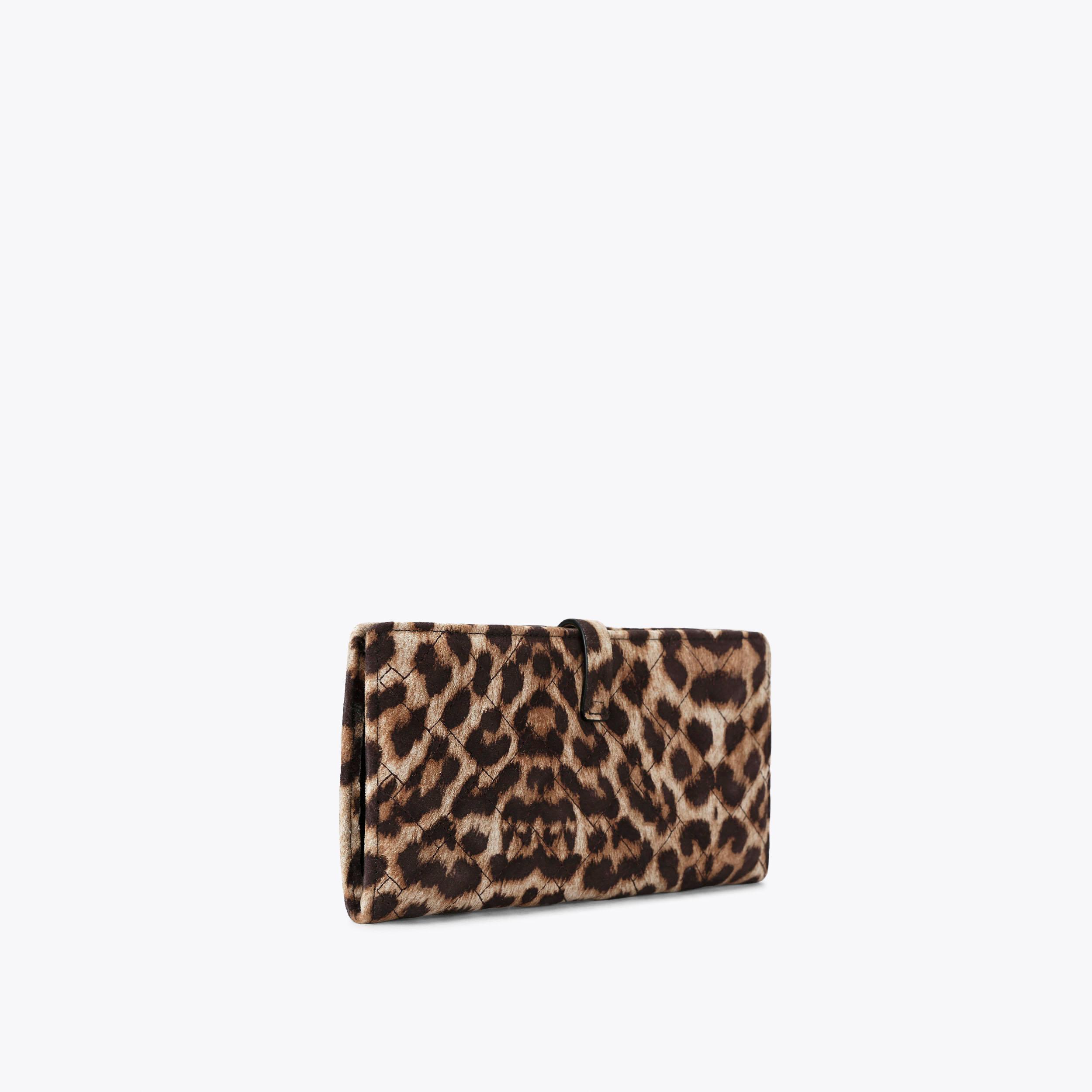 KENSINGTON SOFT WALLET Leopard Long Wallet by KURT GEIGER LONDON