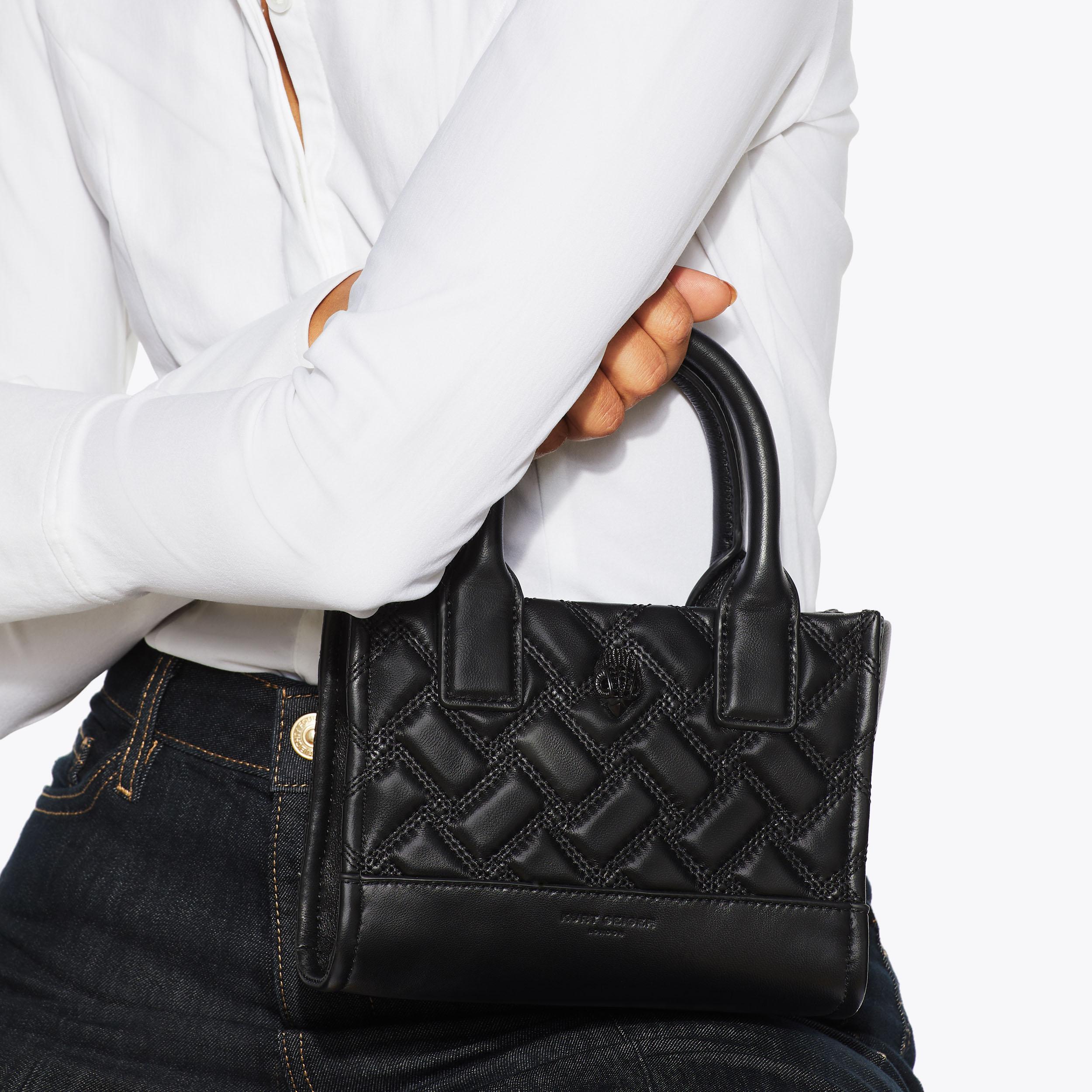 XS KENSINGTON SQ TOTE DR Micro Tote Bag by KURT GEIGER LONDON
