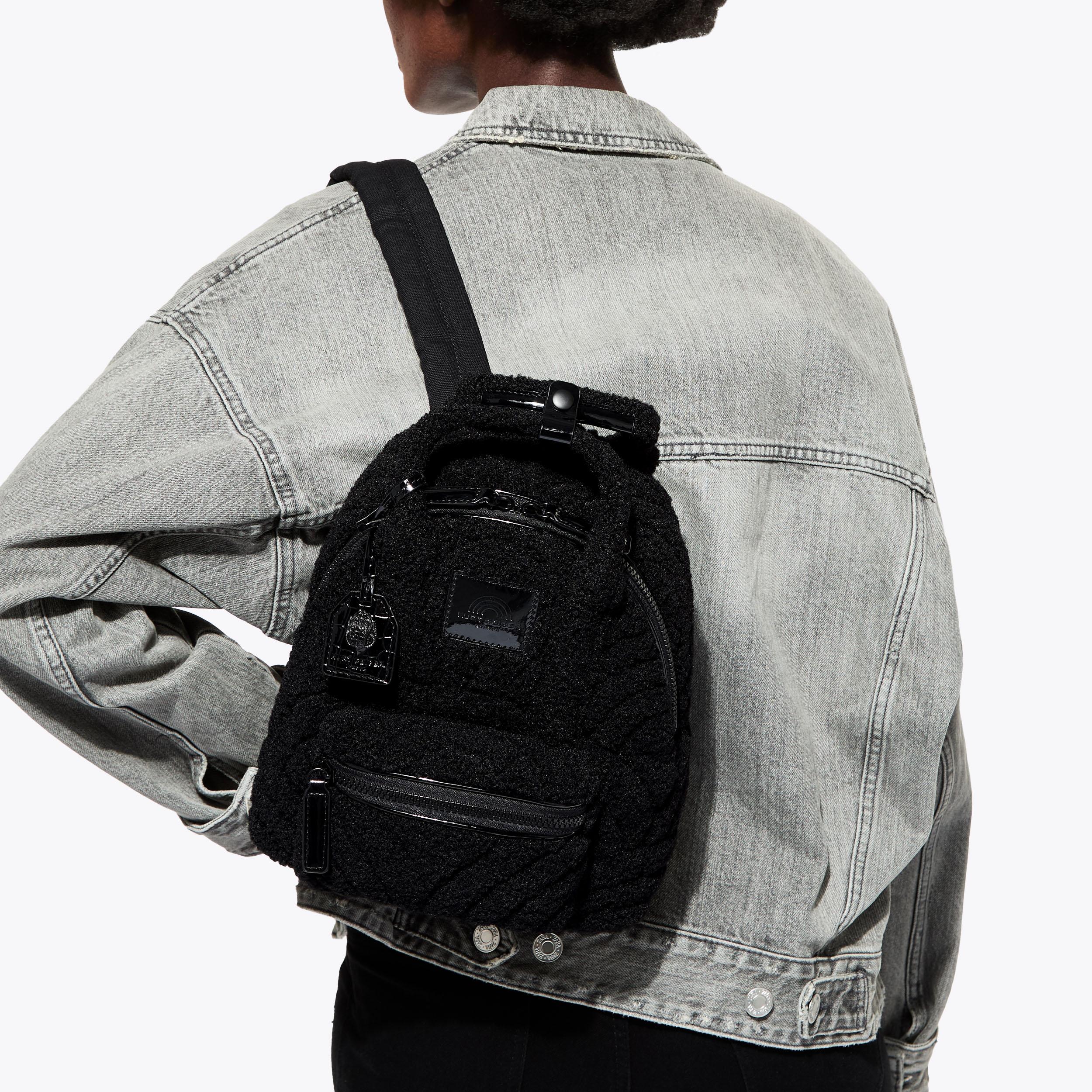 SOUTHBANK SM BACKPACK Black Faux Borg Backpack by KURT GEIGER LONDON