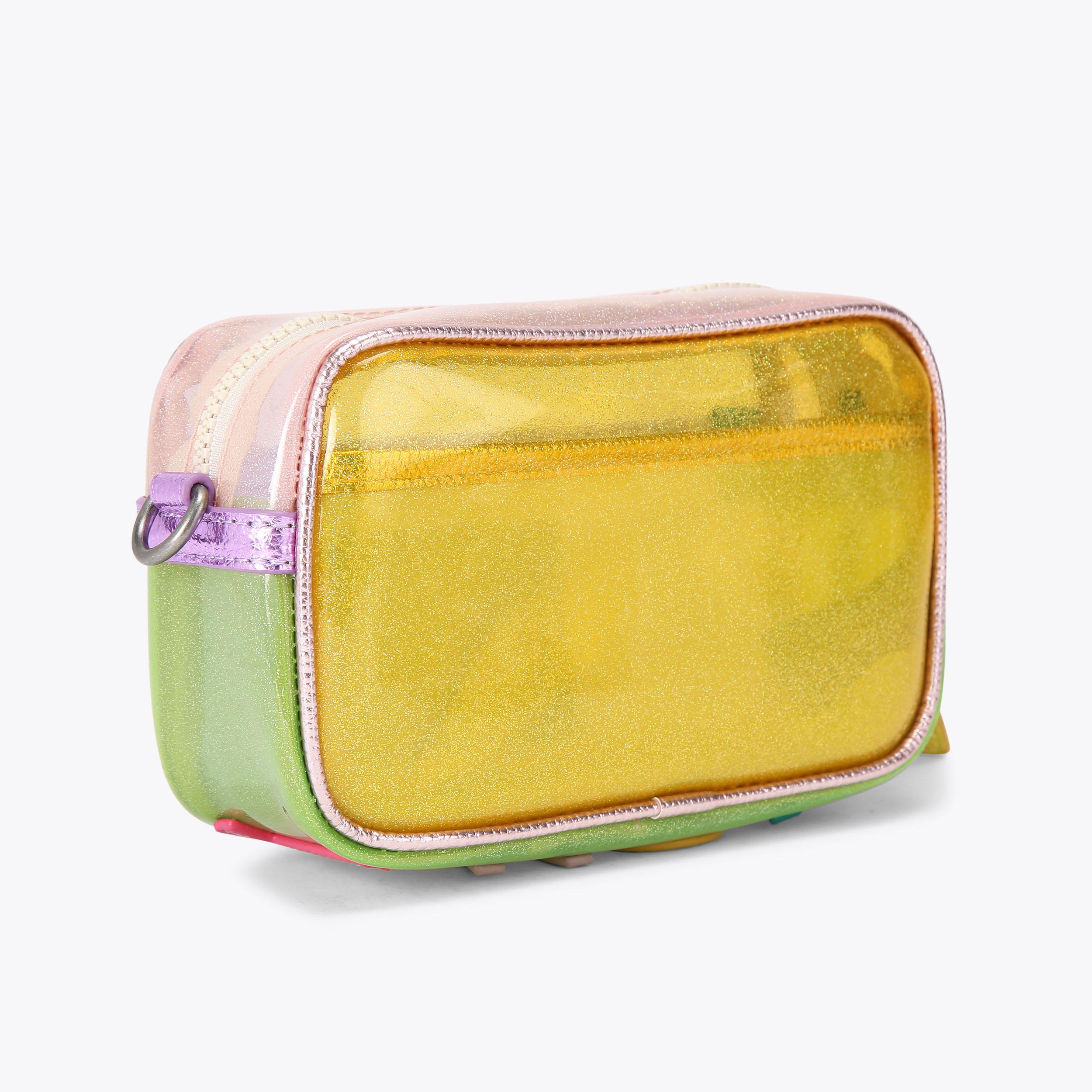 VINYL SOUTHBANK SM CAMERA Vinyl Glitter Southbank Purse by KURT GEIGER ...