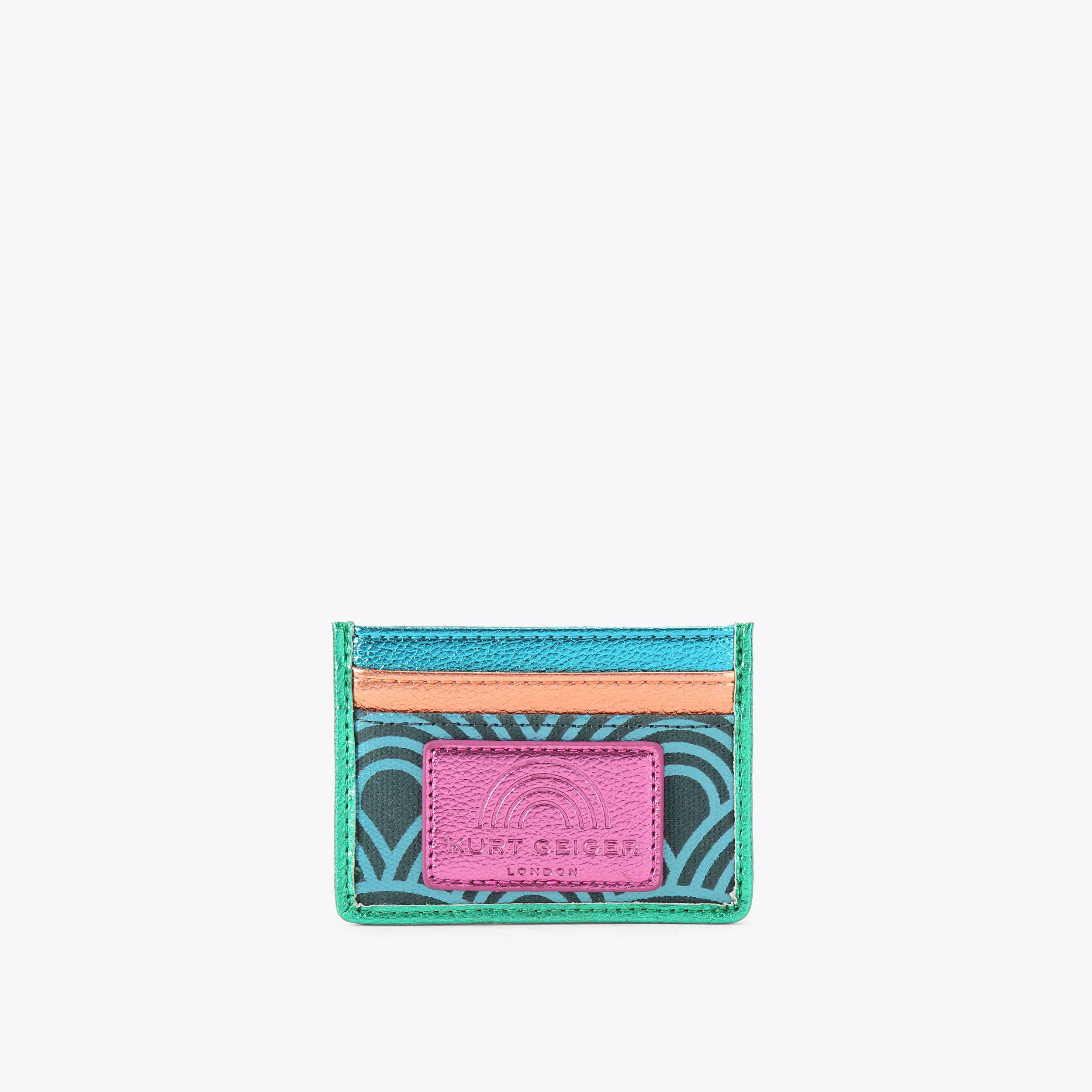 SOUTHBANK CARD HOLDER Canvas Card Wallet by KURT GEIGER LONDON