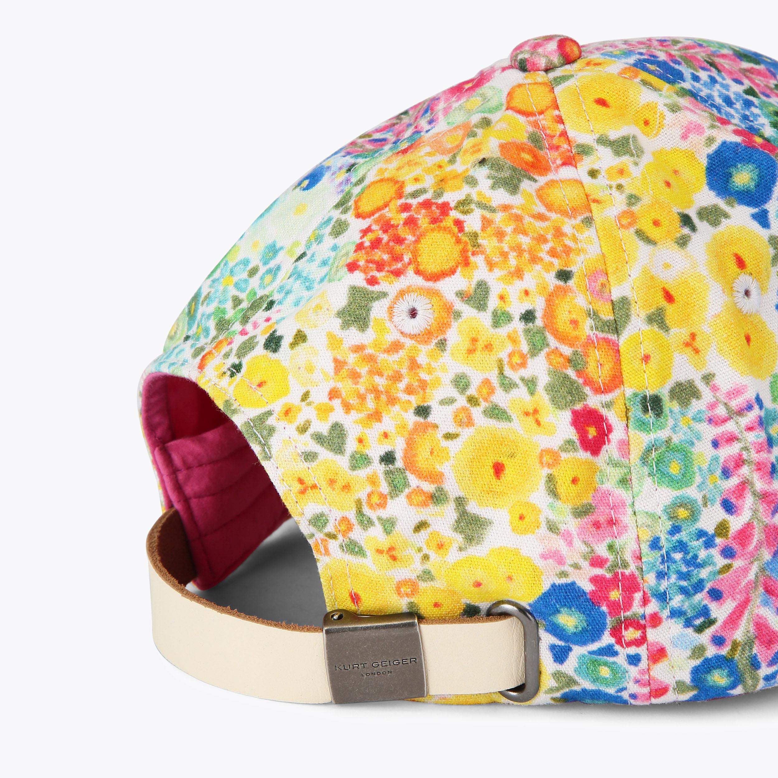 FC CAP Floral Couture Cap by KURT GEIGER LONDON