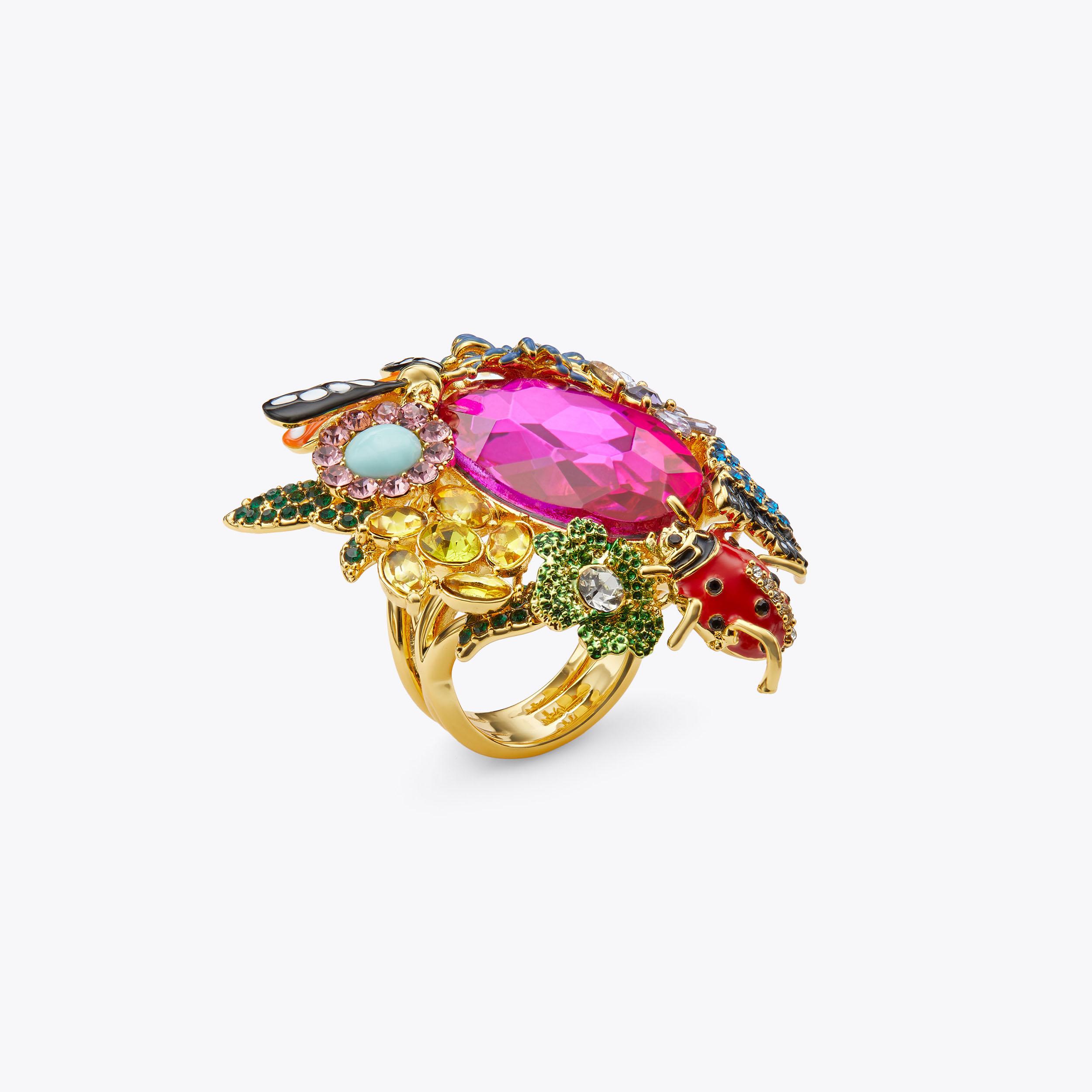 FC RING Floral Couture Ring by KURT GEIGER LONDON