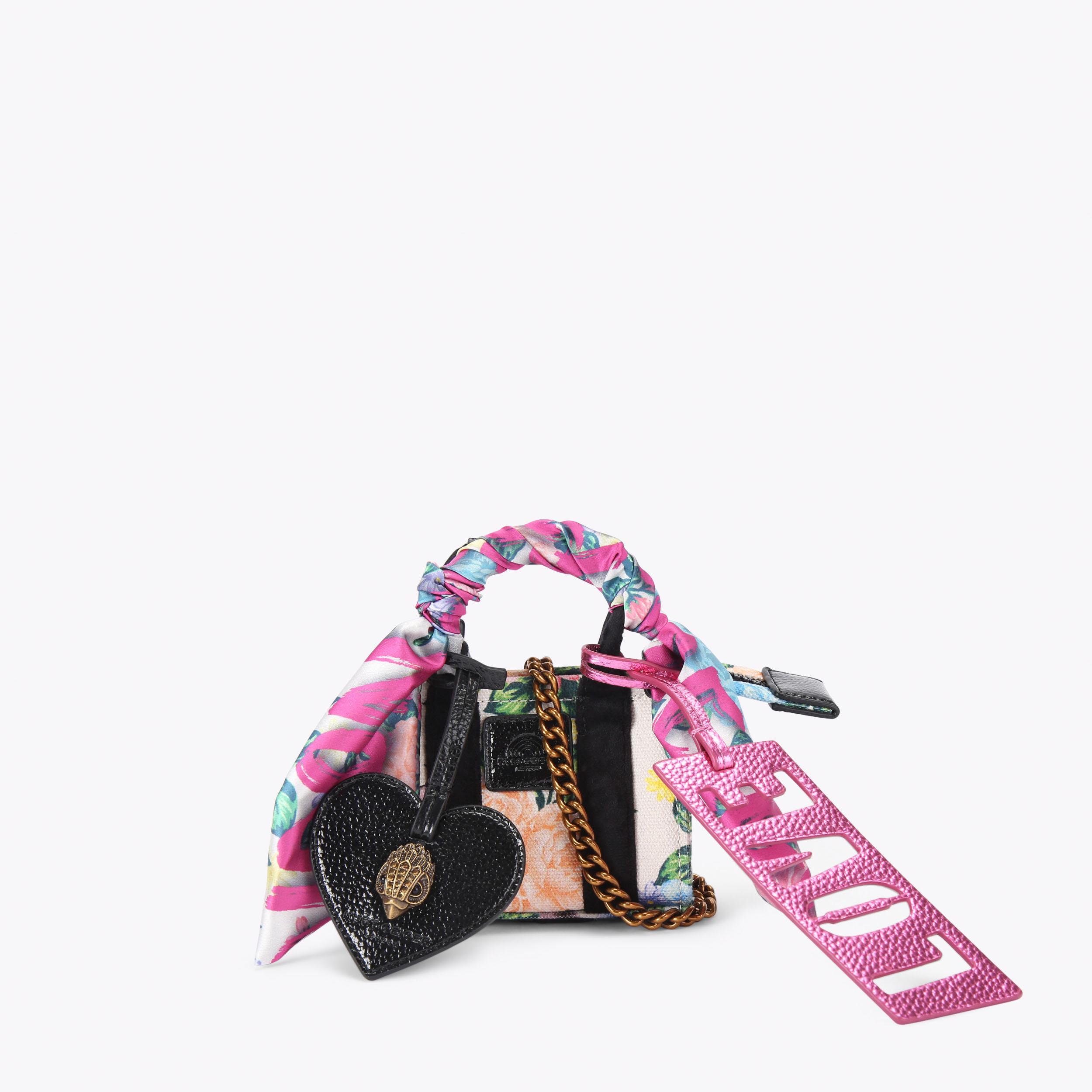 MICRO SOUTHBANK TOTE Floral Printed Tote Bag by KURT GEIGER LONDON