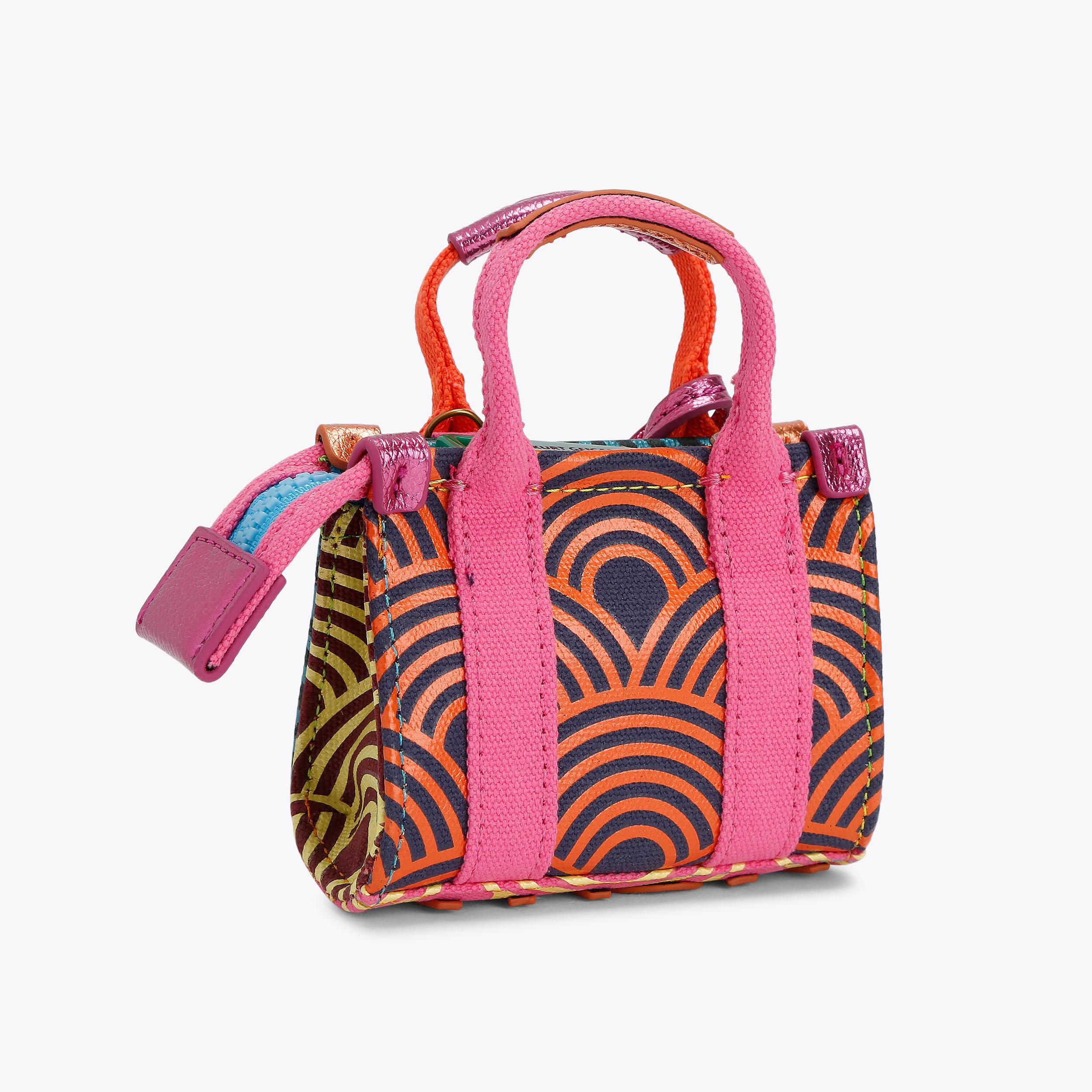 MICRO SOUTHBANK TOTE Rainbow Print Micro Tote Bag by KURT GEIGER LONDON