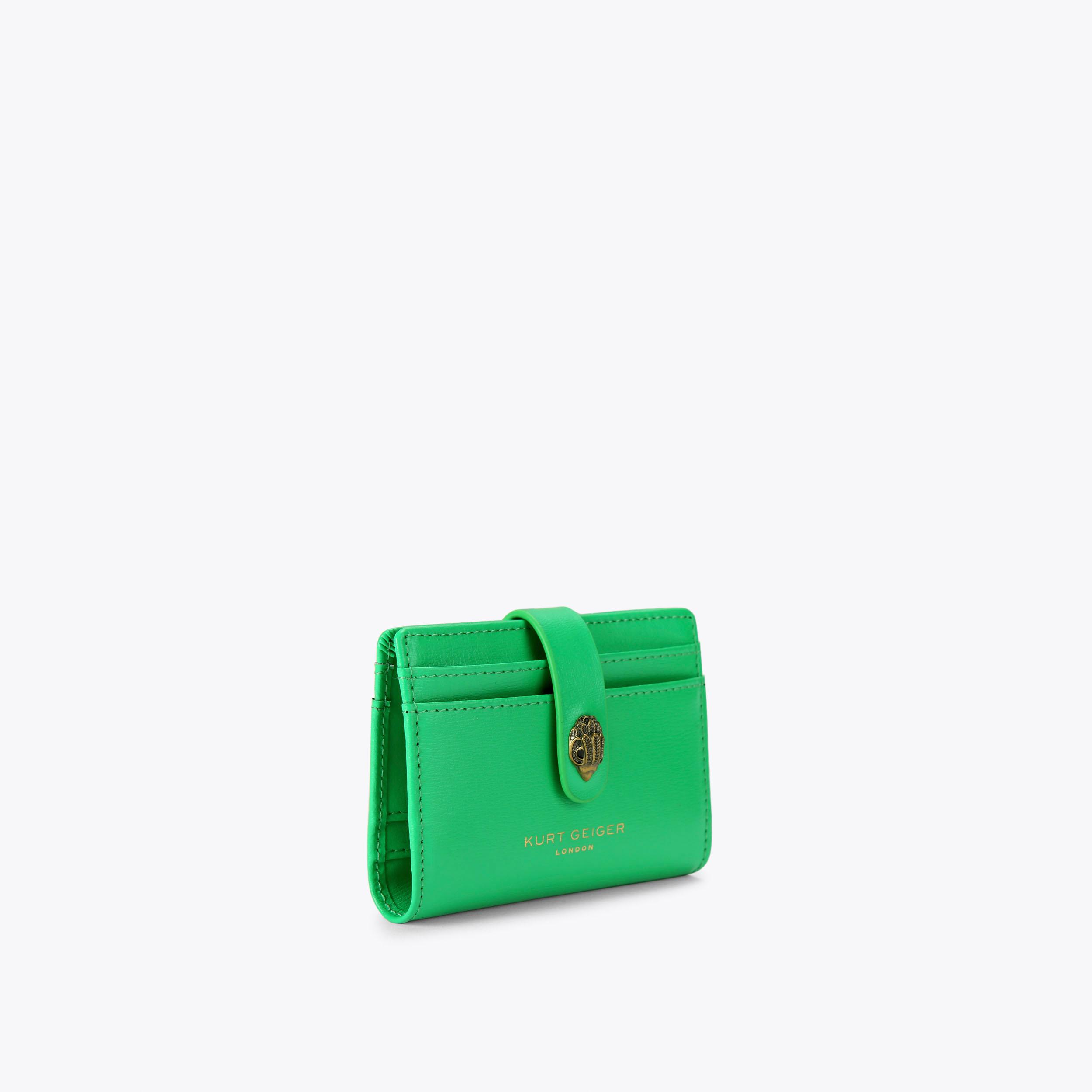 BOND MULTI CARD HOLDER Neon Leather Purse by KURT GEIGER LONDON