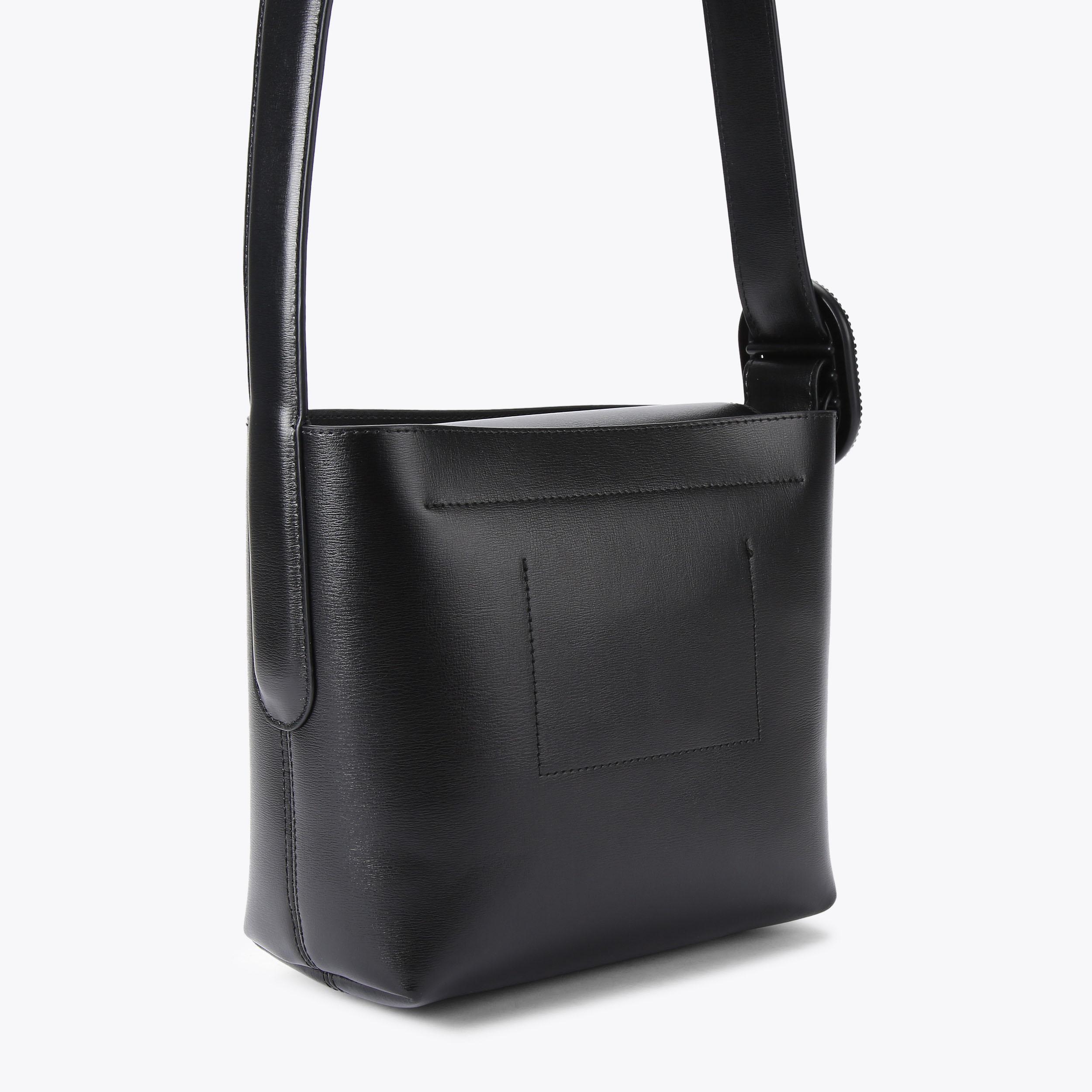 SM CHELSEA BUCKET BAG DR Black Bucket Purse by KURT GEIGER LONDON