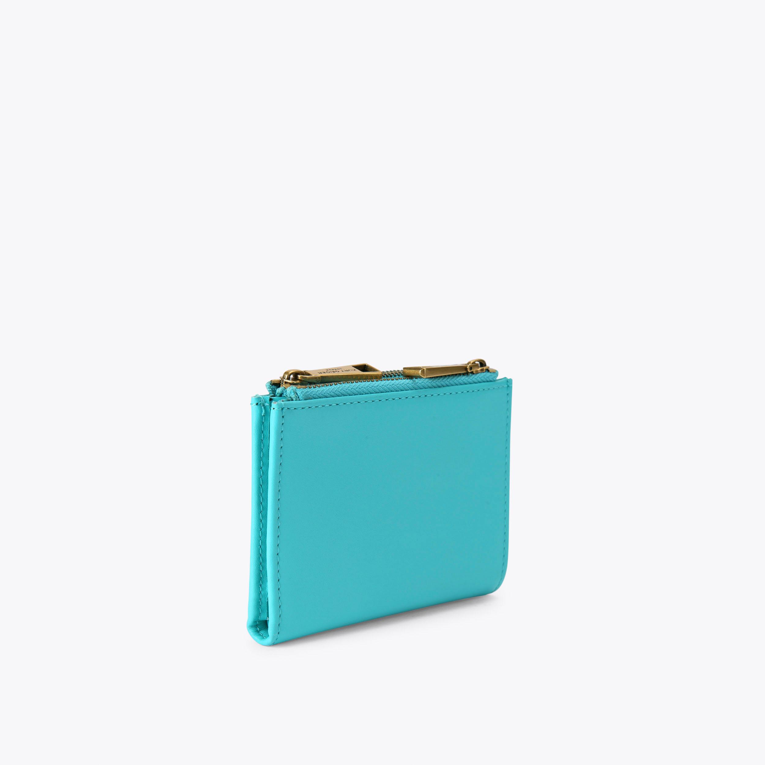 CHELSEA MINI PURSE Turquoise Purse by KURT GEIGER LONDON