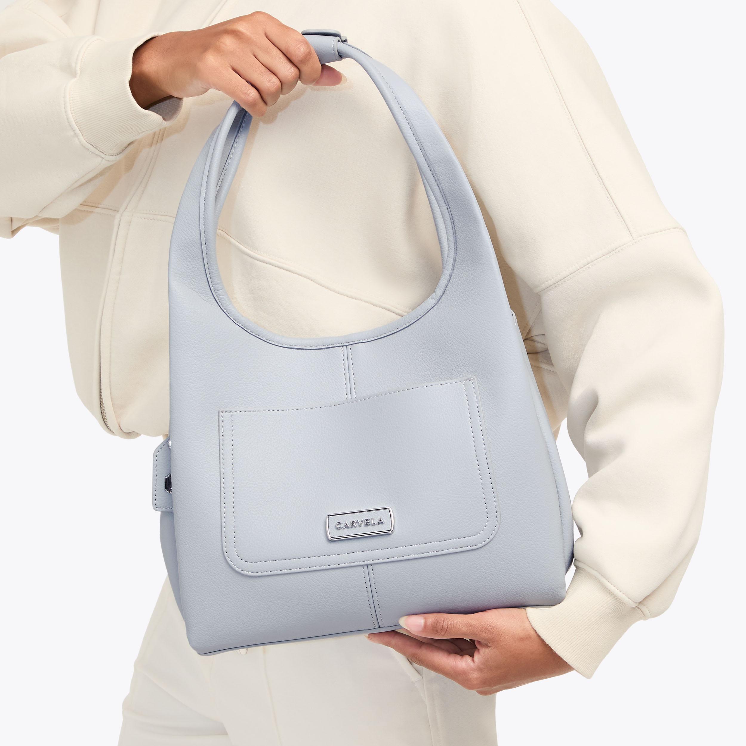 MINI MILANO Grey Mini Shoulder Bag by CARVELA