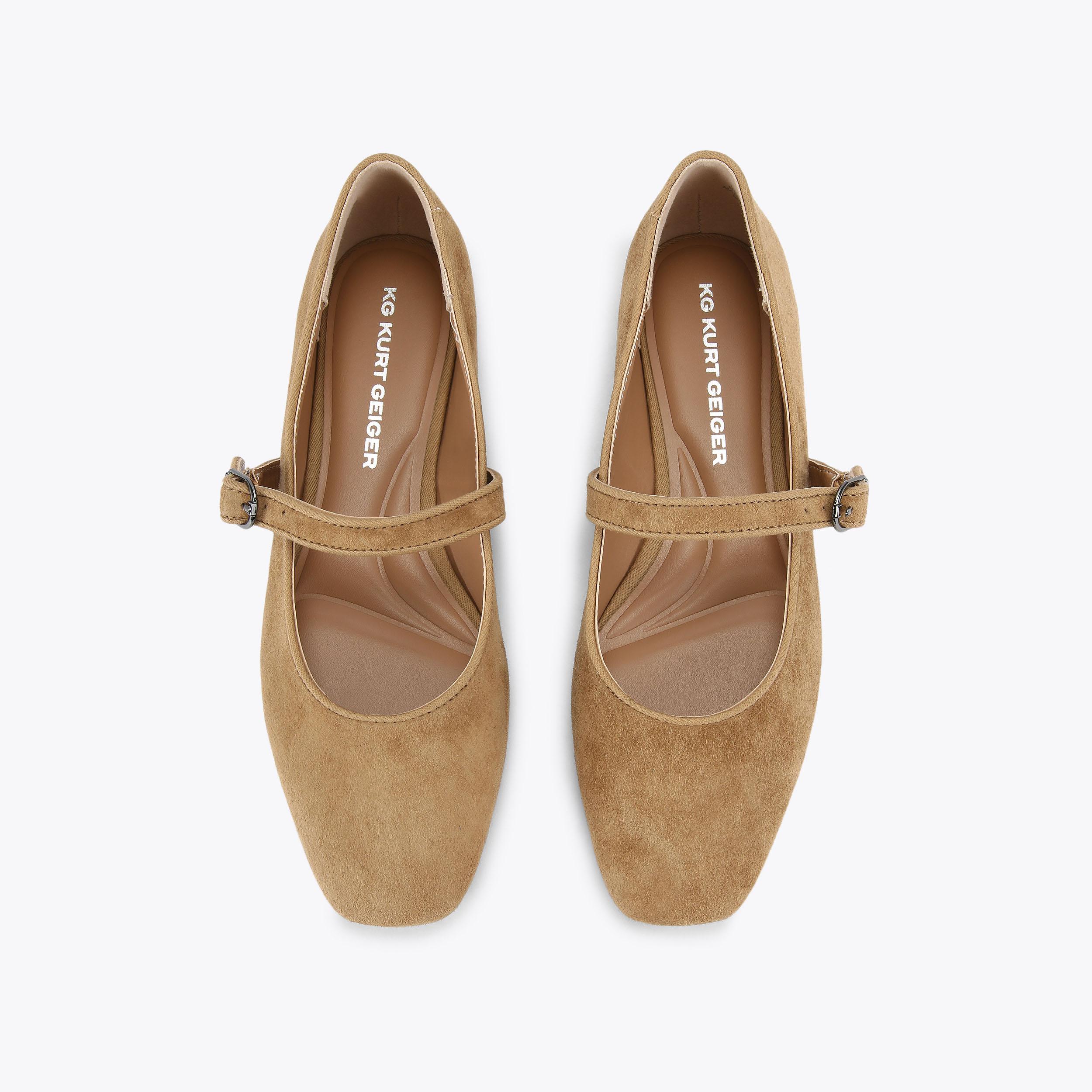 NINA Suede Leather Mary Jane Shoe by KG KURT GEIGER