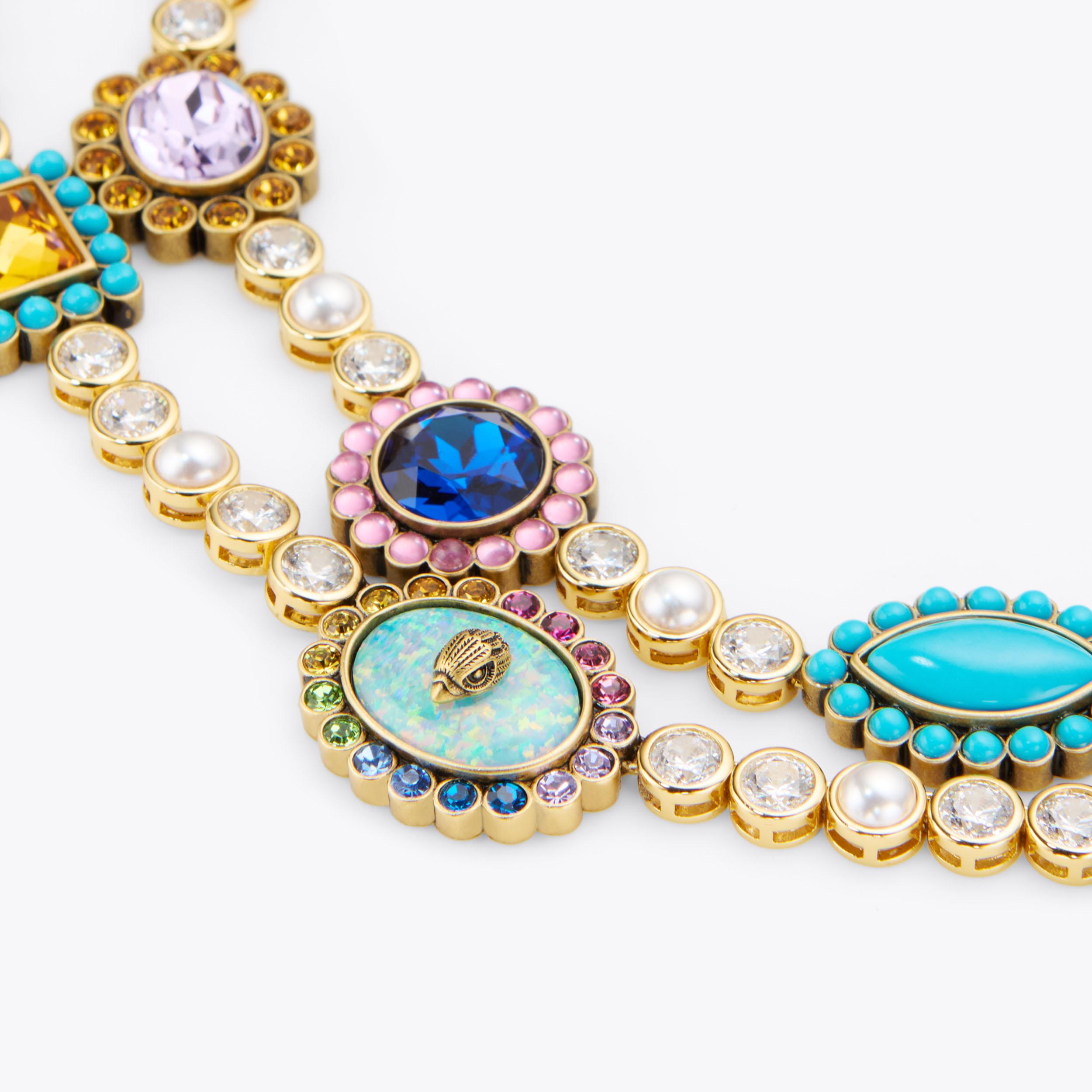 REGENCY GEM NECKLACE Gem Statement Necklace by KURT GEIGER LONDON