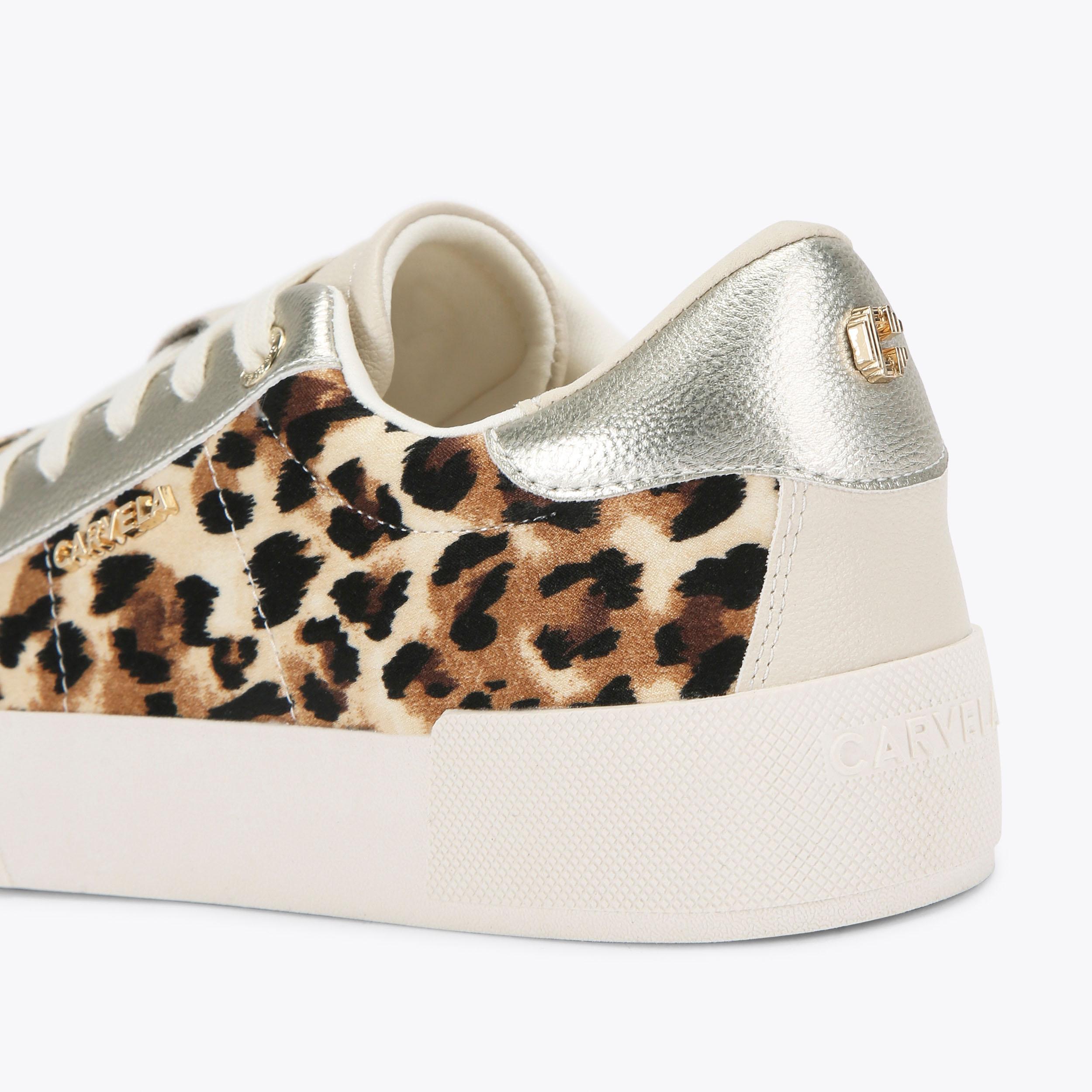 SANTIANA SNEAKER Leopard Print Trainers by CARVELA