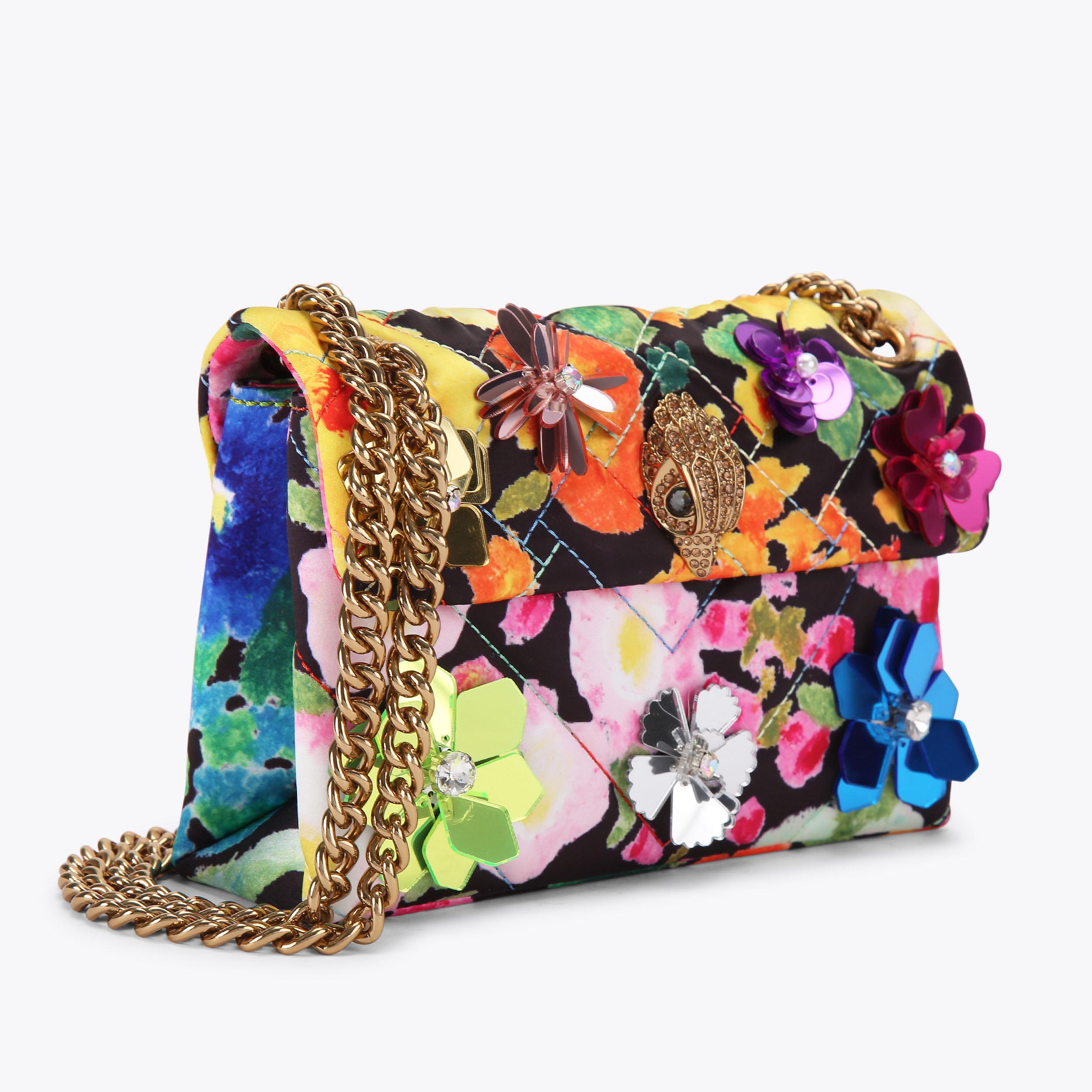 MINI KENSINGTON FLOWERS Floral 3D Flowers Mini Bag by KURT GEIGER LONDON