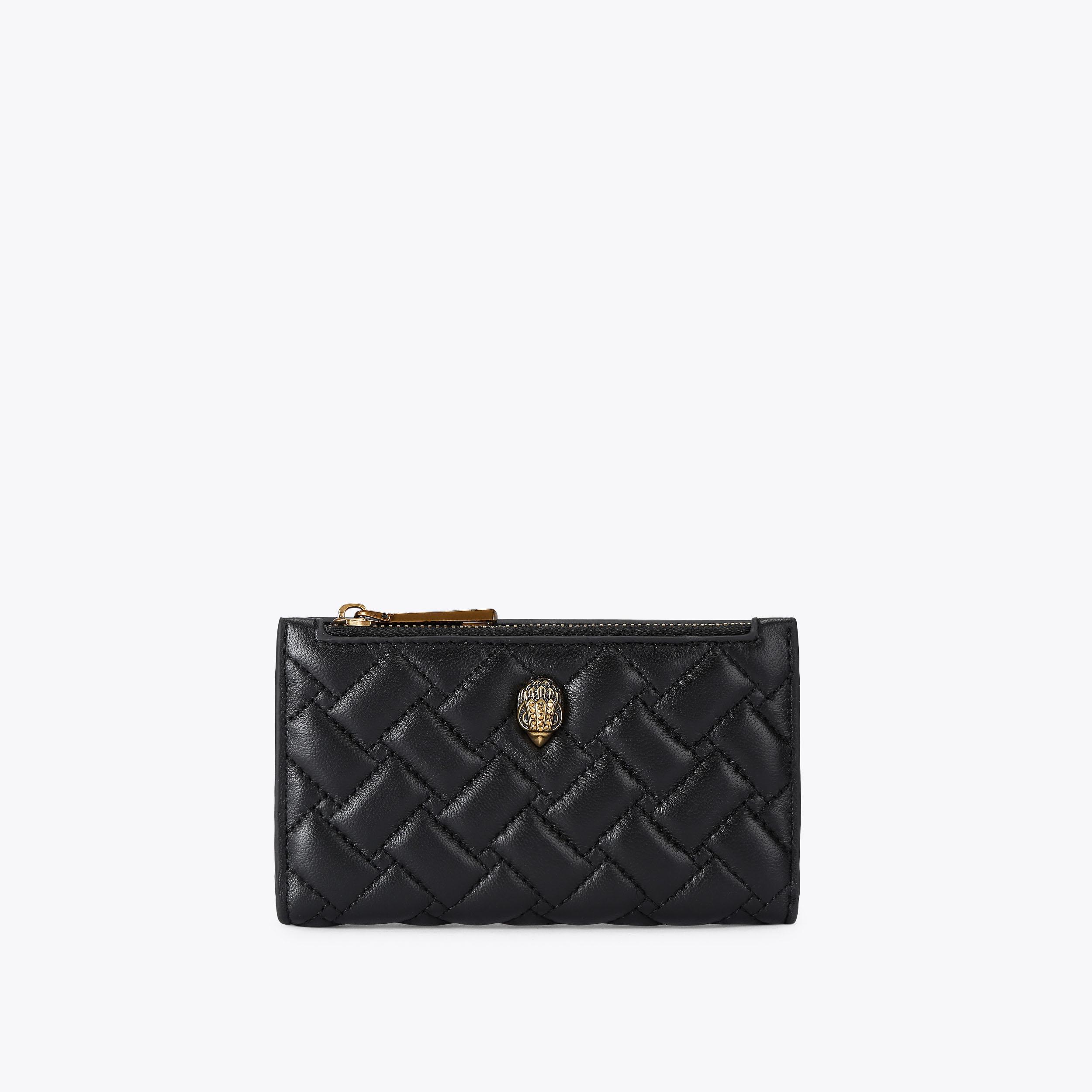 KENSINGTON BIFOLD WALLET Black Fold Over Wallet by KURT GEIGER LONDON