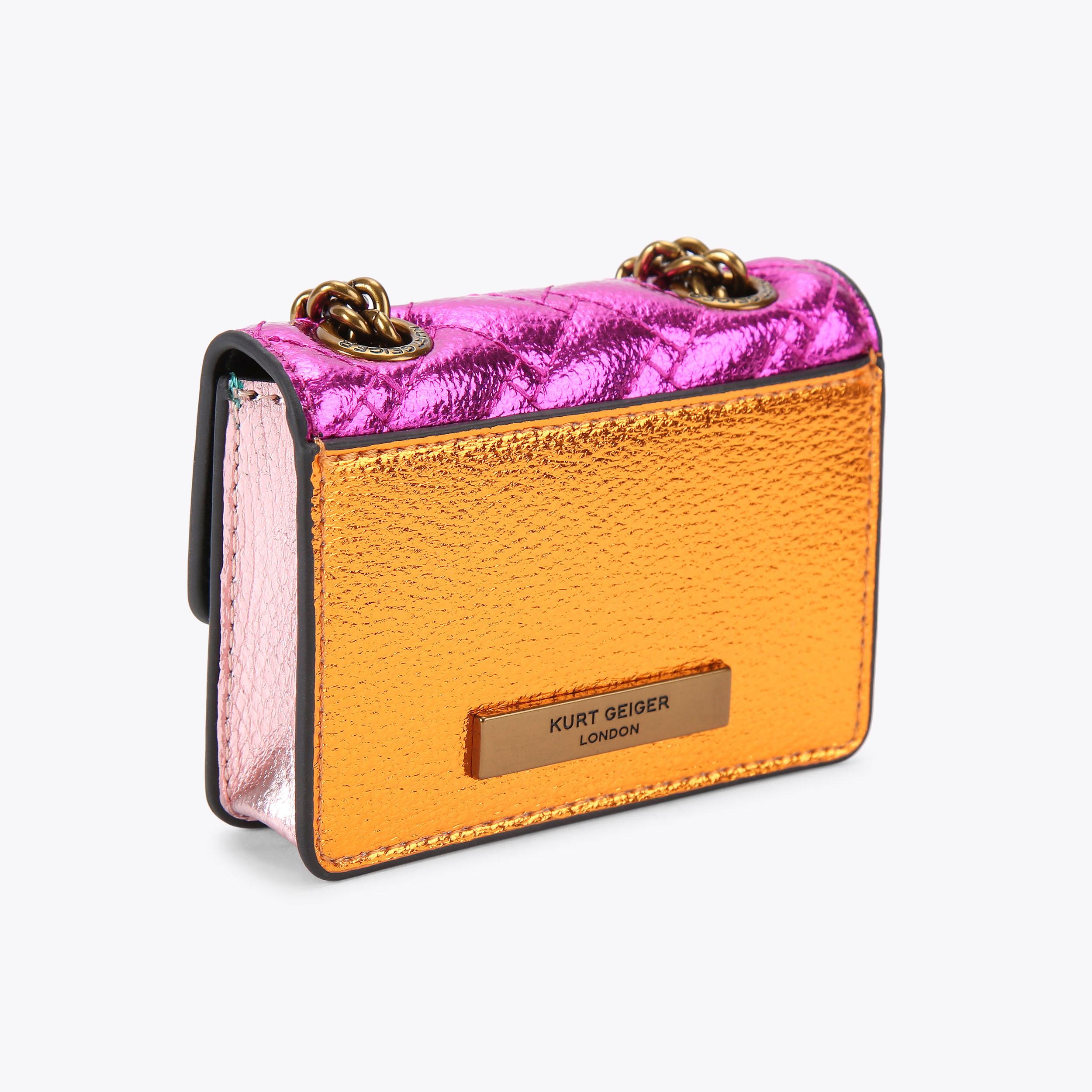 MICRO KENSINGTON KURT Metallic Kurt Micro Bag by KURT GEIGER LONDON