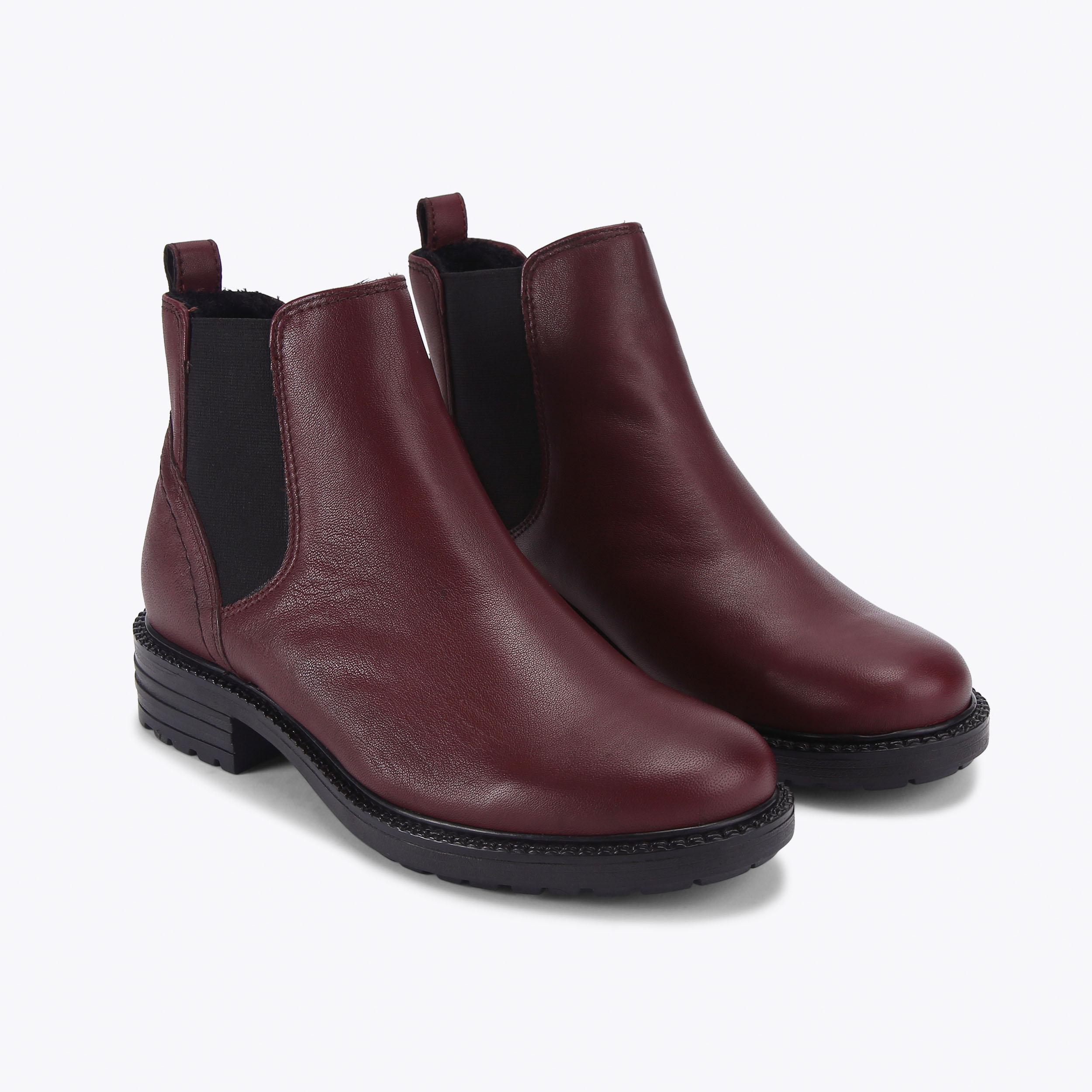 RUSS Black Leather Chelsea Boot by CARVELA COMFORT