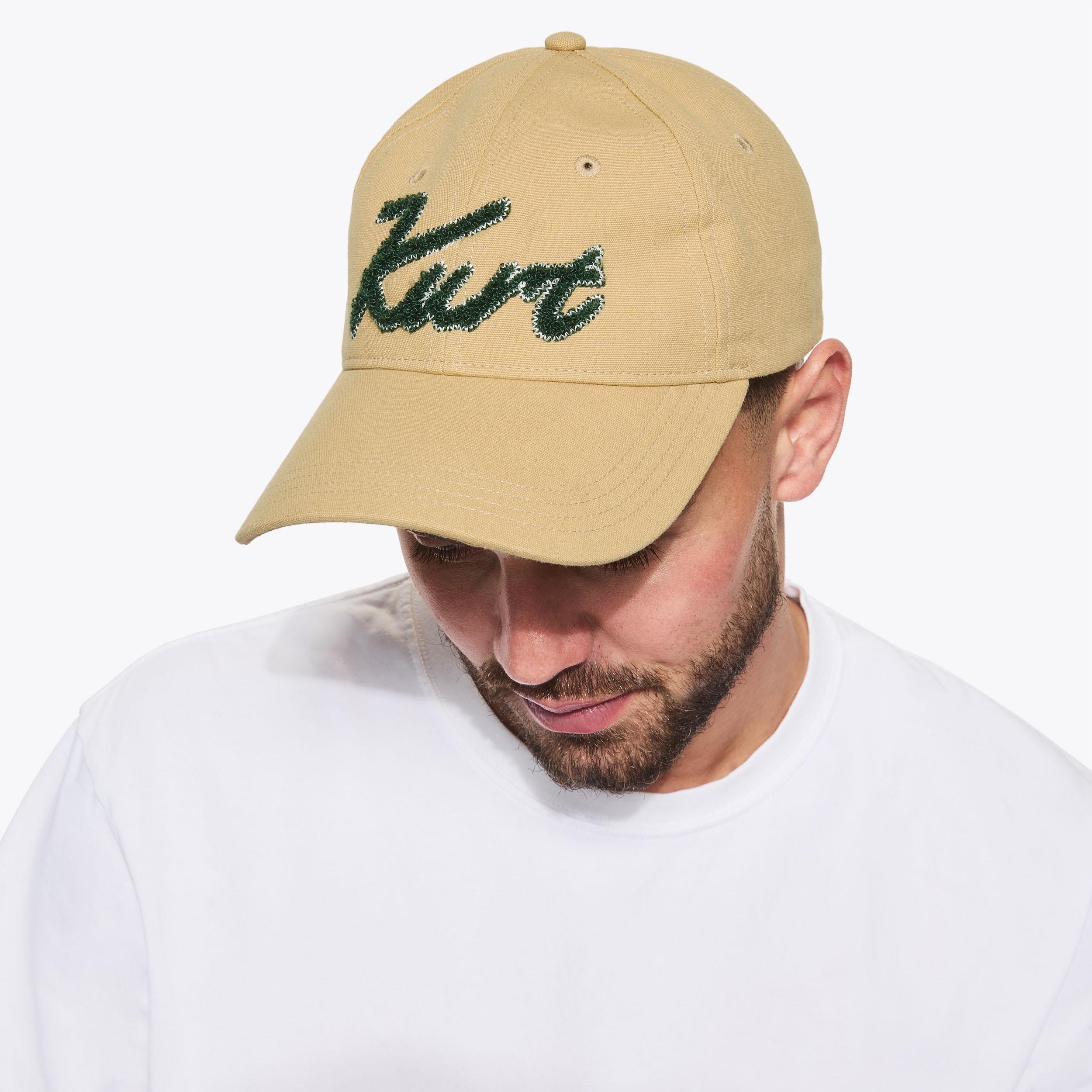 MENS KURT CAP Beige Tufted Cap by Kurt Geiger London