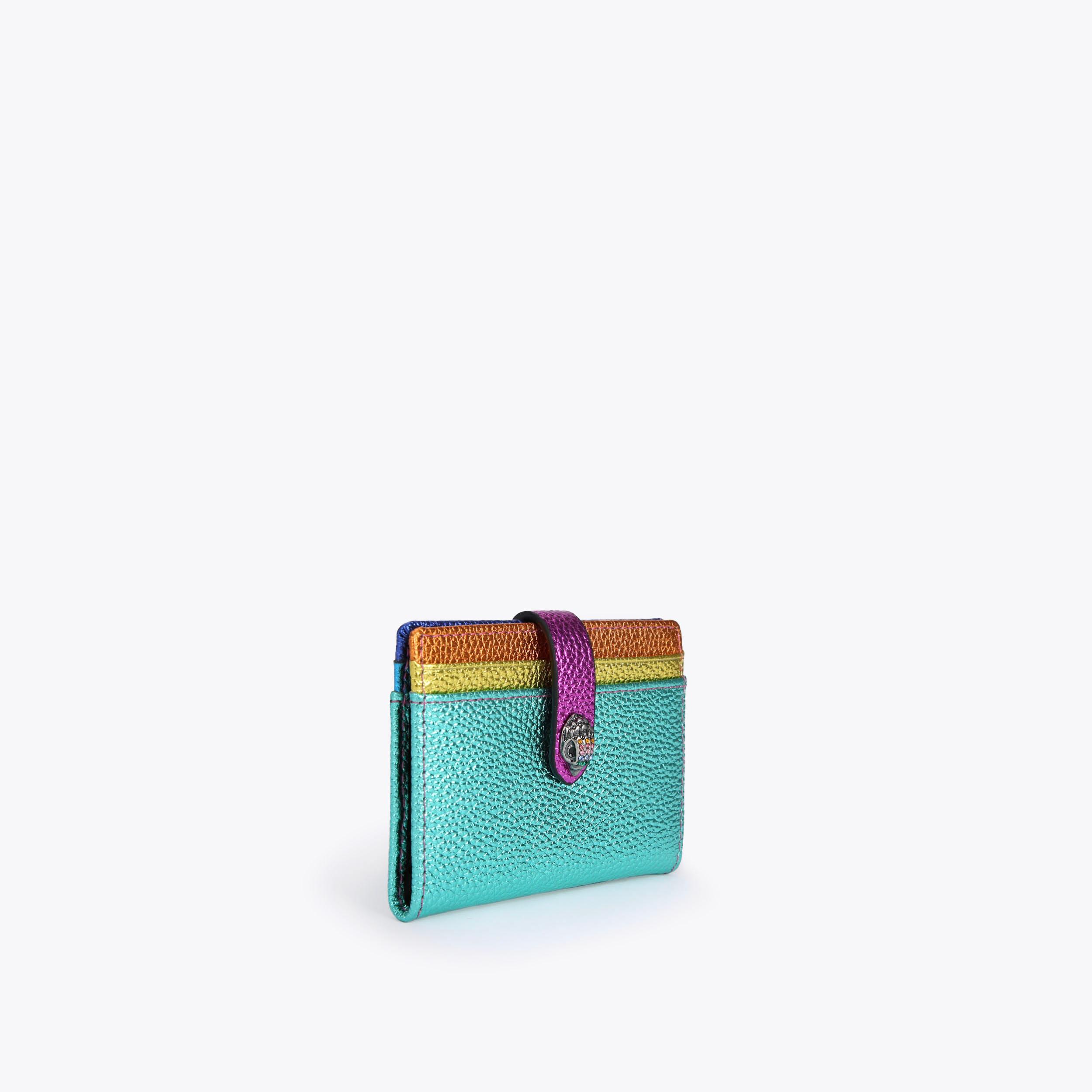 MULTI CARD HOLDER Multi Colored Metallic Card Holder by KURT GEIGER LONDON