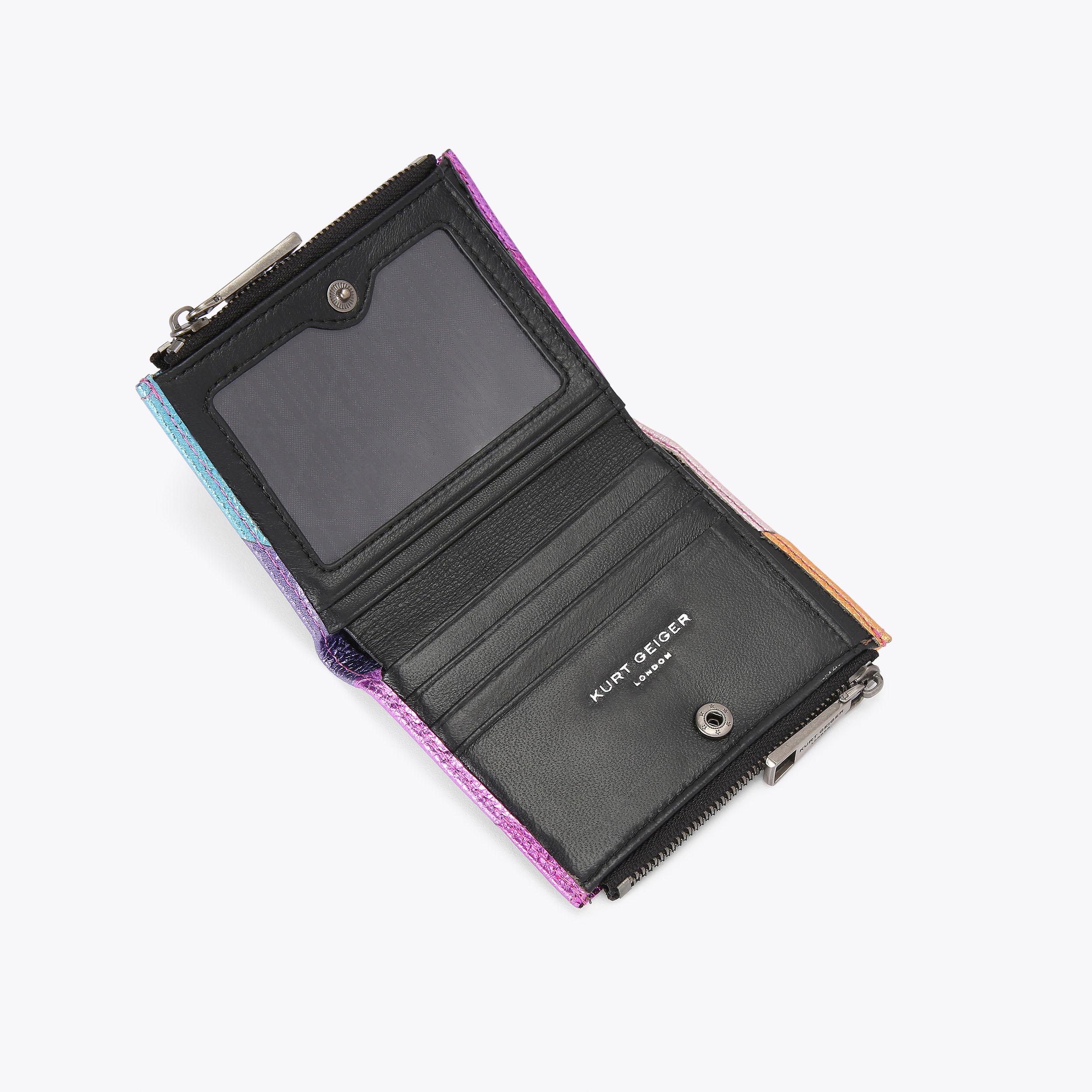 MINI PURSE Stripe Leather Purse by KURT GEIGER LONDON