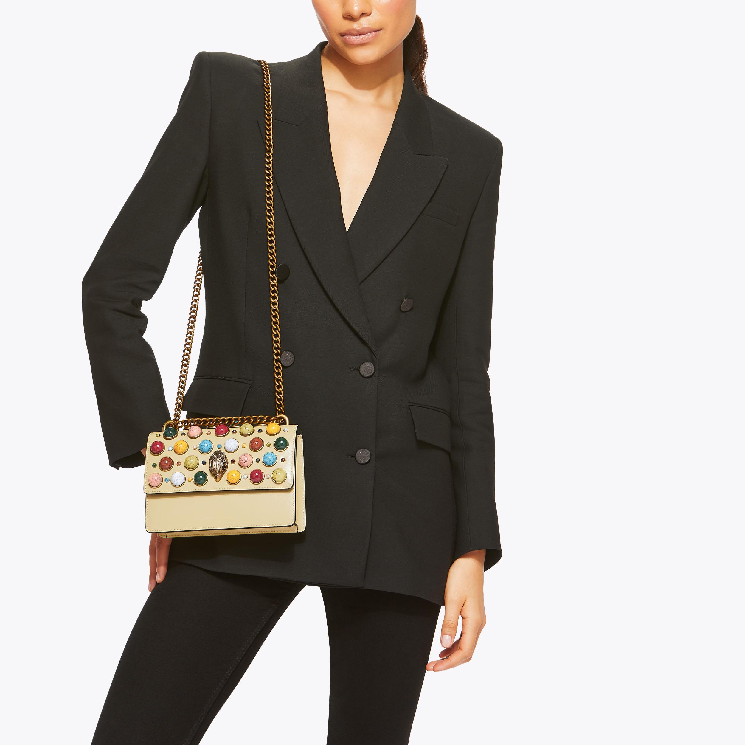 SHOREDITCH SM CROSS BODY Leather Cross Body Bag by KURT GEIGER LONDON