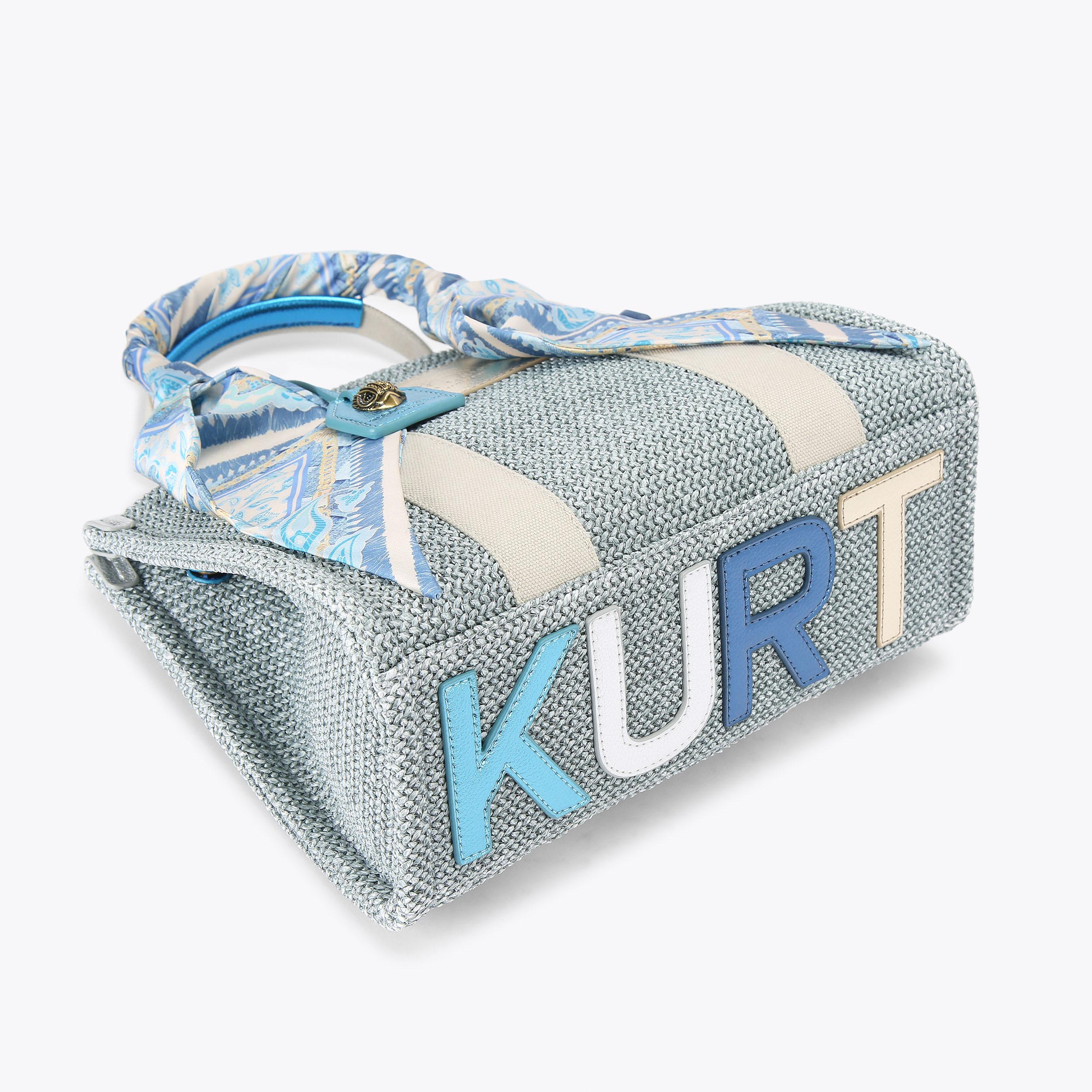 SMALL SOUTHBANK TOTE Blue Small Tote Bag by KURT GEIGER LONDON