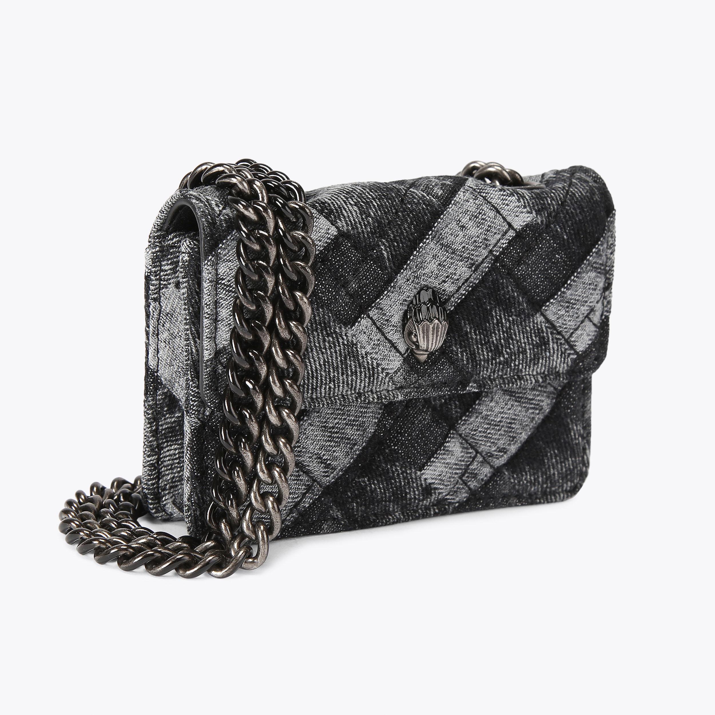 MICRO KENSINGTON Micro Denim Cross Body Bag by KURT GEIGER LONDON