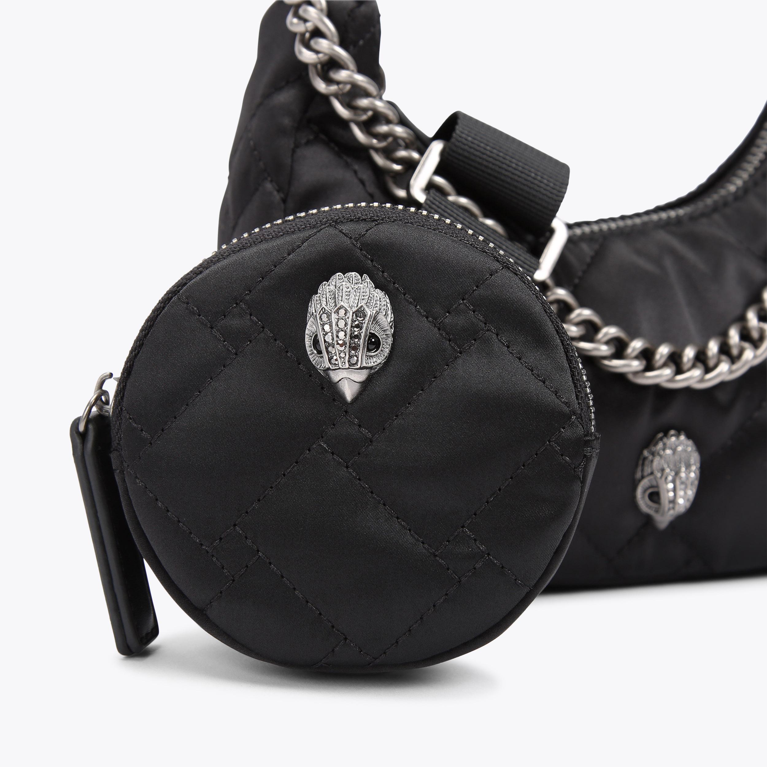 RECYCLED SM MULTI XBODY Black Recycled Cross Body Purse by KURT GEIGER ...