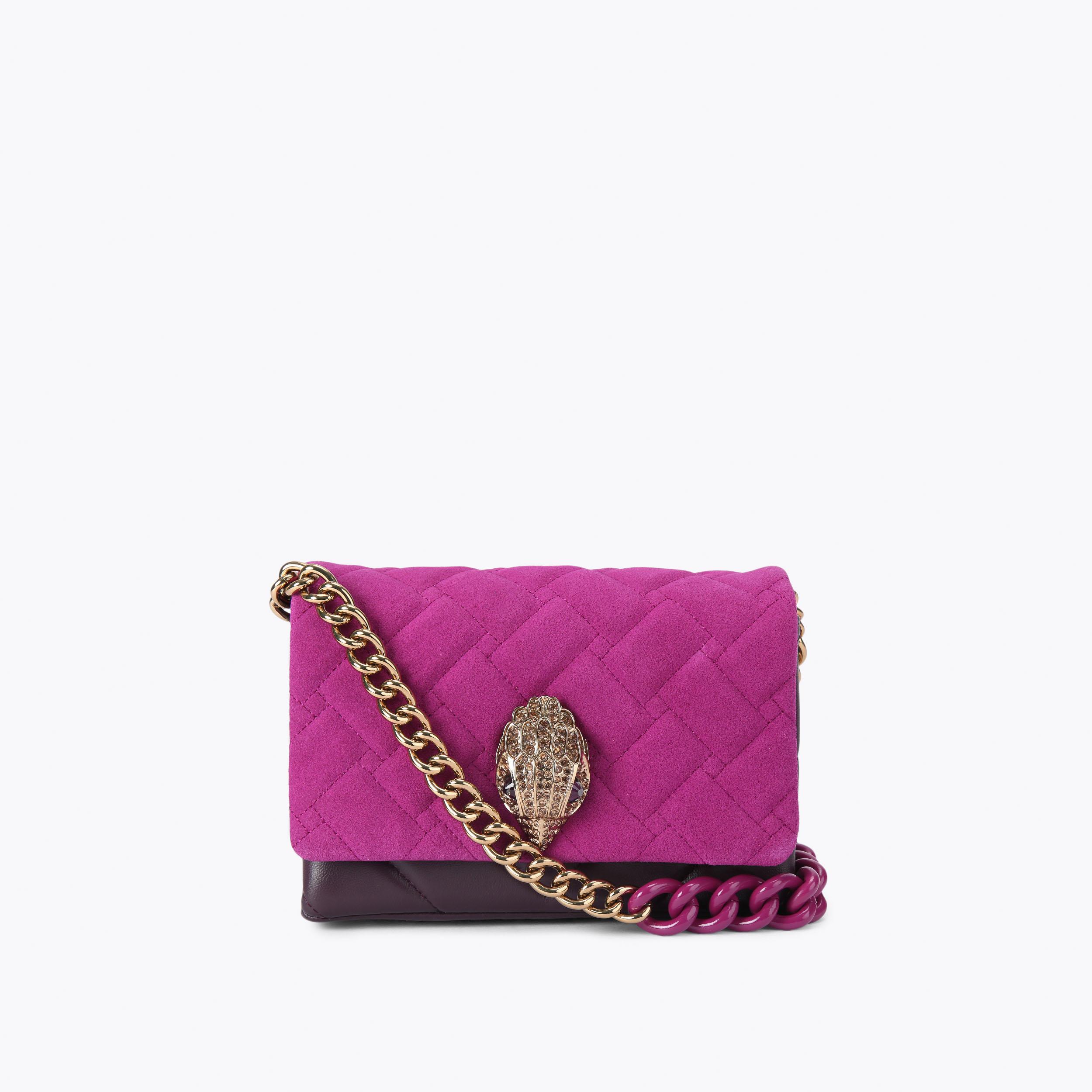 MINI KENSINGTON KURT Suede Cross Body Bag by KURT GEIGER LONDON
